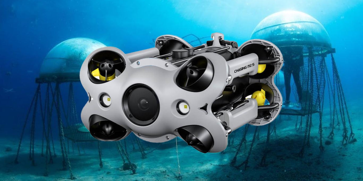 Chasing M2 S Underwater Drone — Urban Drones