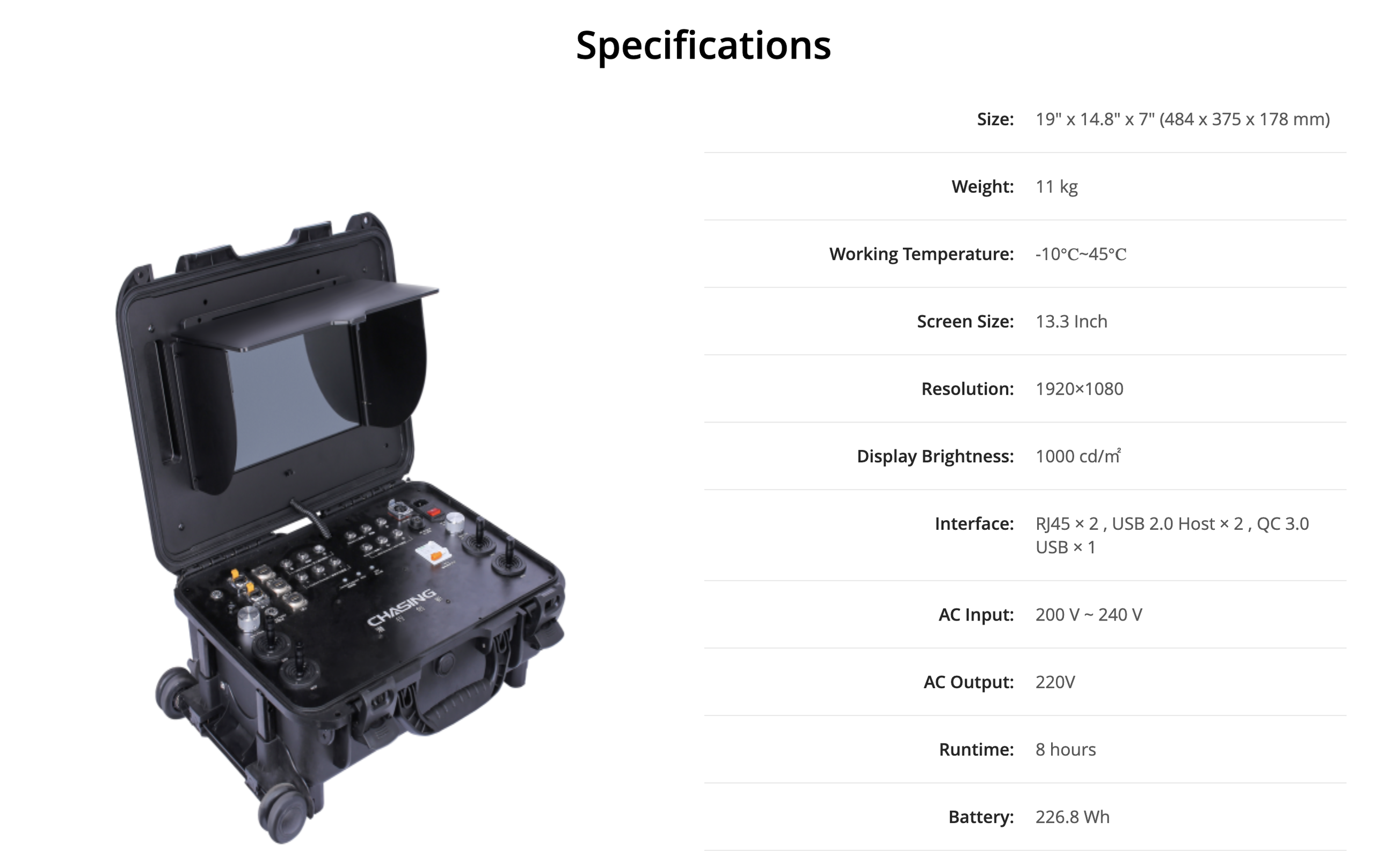Control Console for Chasing M2 Pro Underwater Drone (replaced by remot ...