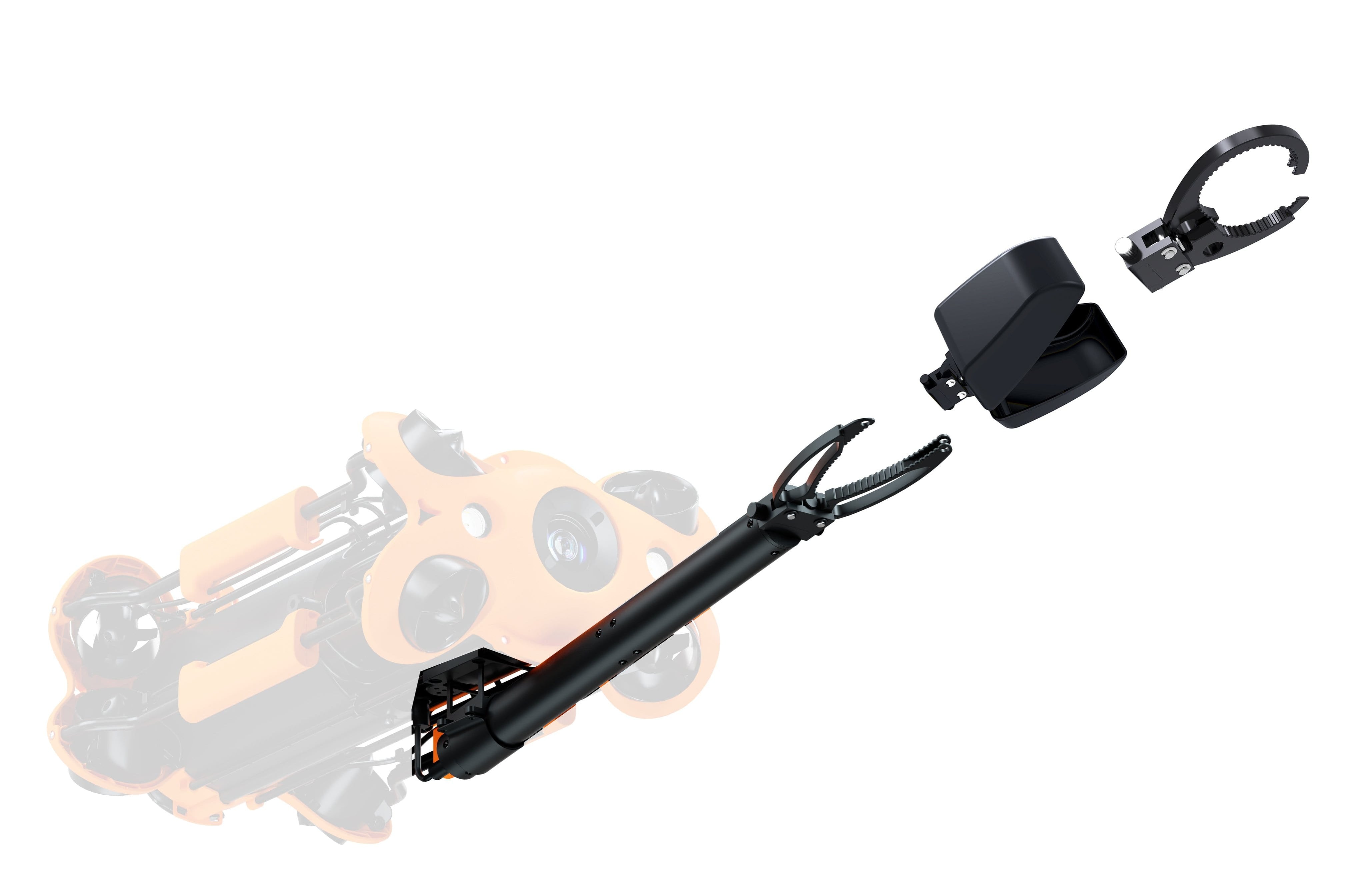 Chasing Grabber Robotic Arm 2 for Underwater Drones — Urban Drones